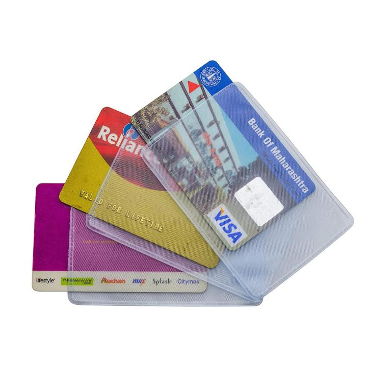 Pack of 10 quality ATM & Id Card Covers | Daraz.pk