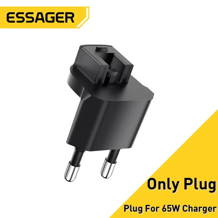 Plug Adapter For Essager 65W GaN USB Type C Charger | Daraz.pk