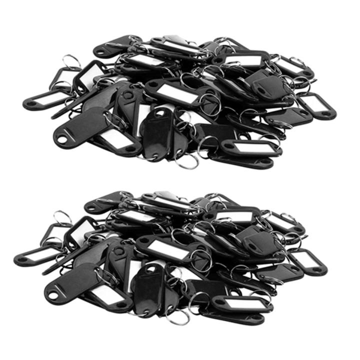 Key Ring Tags(200Pcs Black) | Daraz.pk