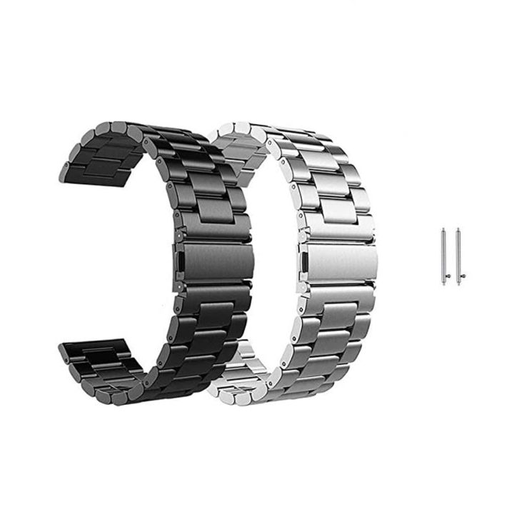NEW 20mm Stainless Steel Band Chain | Strap for Haylou Rs4 / Mibro Lite ...