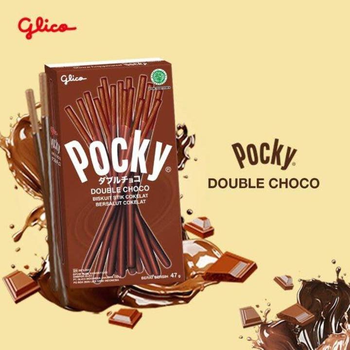 Pocky Biscuit Stick Double Choco Flavor 47gm / imported /original ...