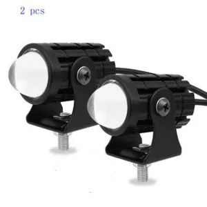 (2pcs) New Mini Fog Light for All Motorcycle, Cars, Jeep(2pcs) Dual ...