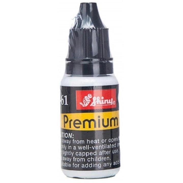 Shiny SI-61 Premium Permanent Stamp Ink Black Color 15ml fast dry ...