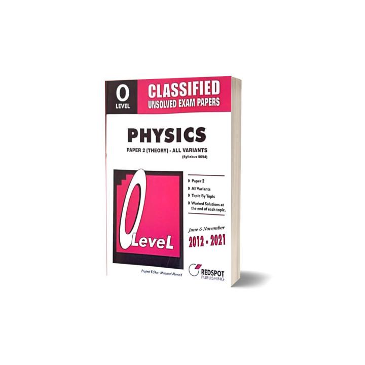 GCE O Level Classified Physics Paper 2 | Daraz.pk