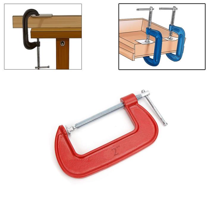 90 Degree Angle C-Clamp Adjustable Clamp for Woodworking -MultiColor ...