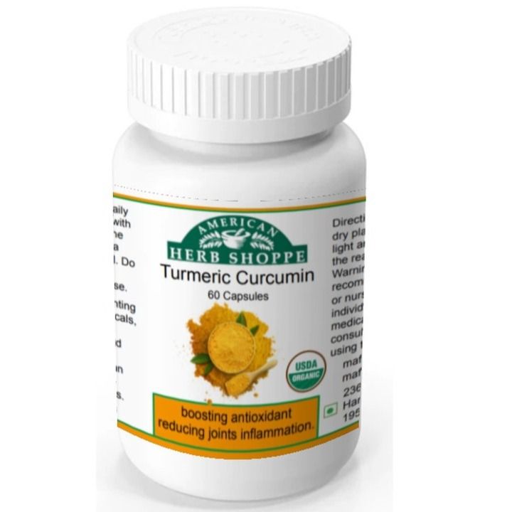 Turmeric 60 Capsules | Daraz.pk