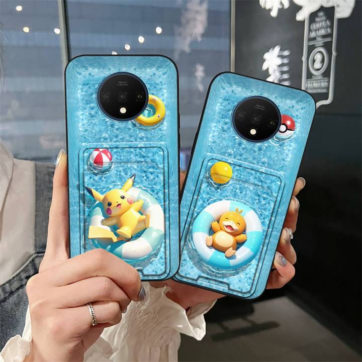 Cute Graffiti Phone Case For One Plus 7T/1+7T TPU Back Cover Dirt ...