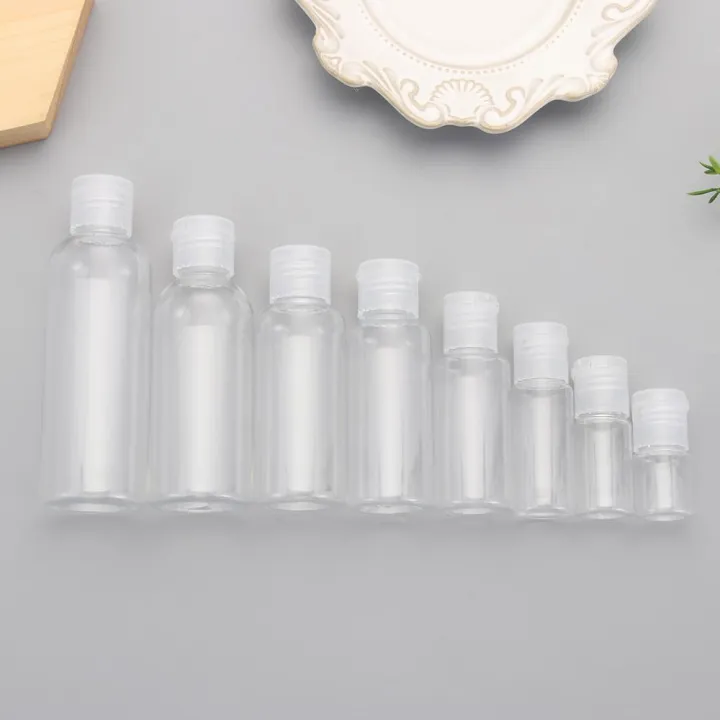 Squeeze Clear Makeup Lotion Jar Shampoo Bottle Refillable Empty ...