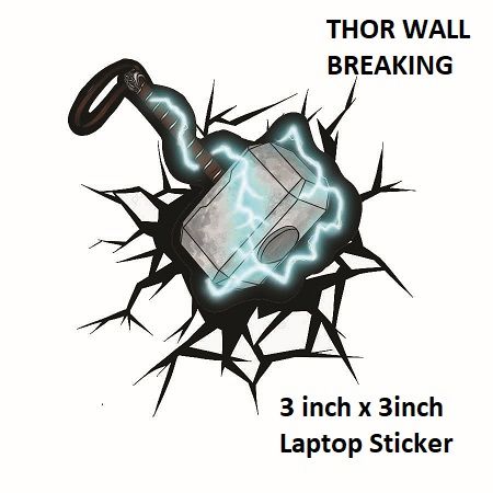 Thor Sticker for Laptop For Mobile 3 Inch X 3 Inch | Daraz.pk