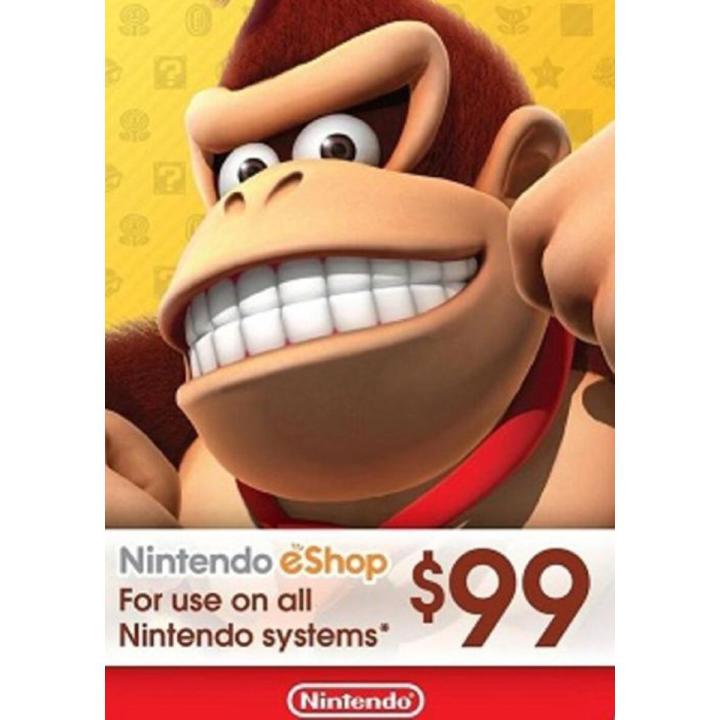 NINTENDO ESHOP GIFT CARD $99 (USA) | Daraz.pk