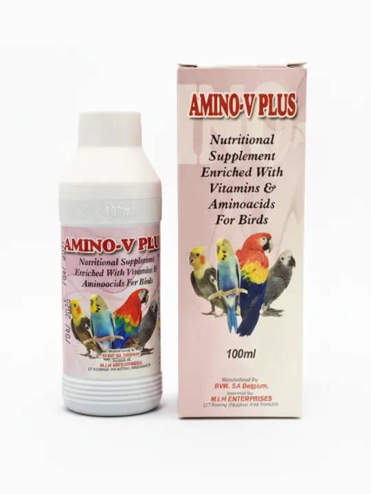 Amino-V Plus | Bird Multivitamin Supplement | Immunity Booster, Growth ...