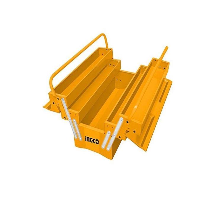 INGCO Professional Metal Hand Tool Box 19 Inches 495X200X290 | Daraz.pk