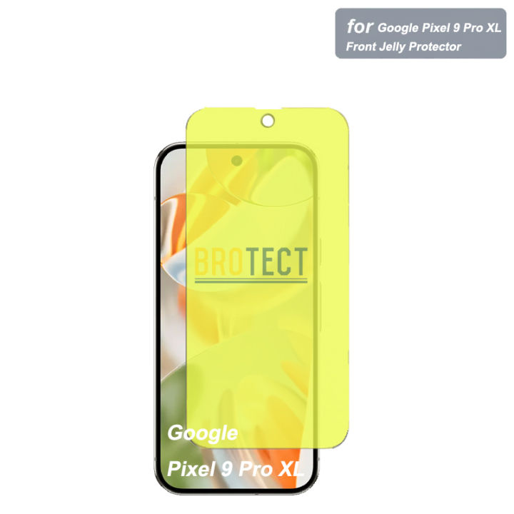 Google Pixel 9 Pro XL Front Jelly Protector Soft Film Protection ...