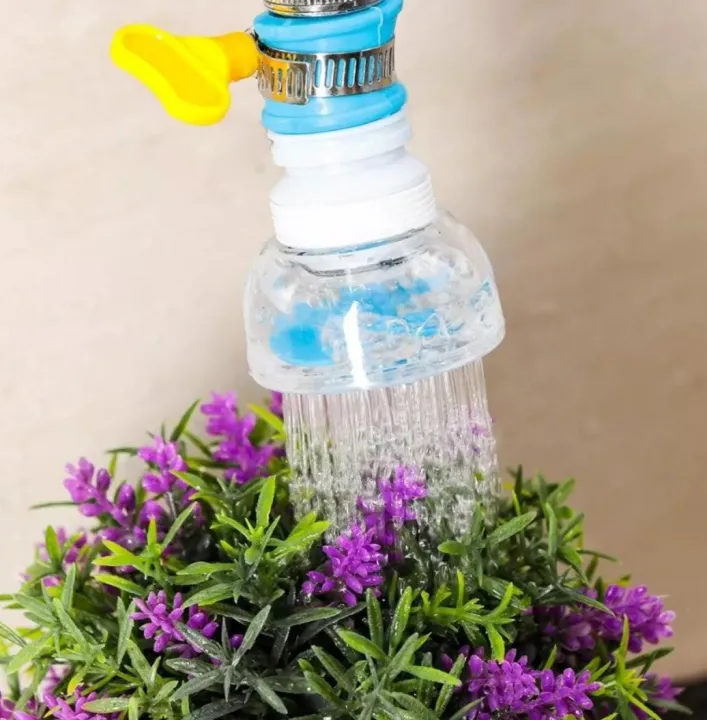 Plastic Fan Kitchen Shower Splash Fan Faucet Water-saving Filter Shower ...