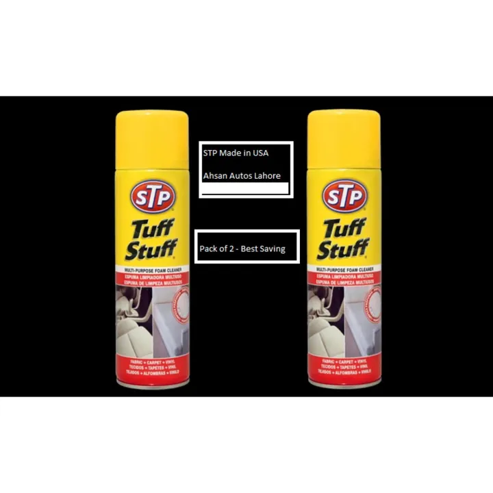 STP TUFF STUFF MULTI-PURPOSE FOAM CLEANER - Pack of 2 Bottles | Daraz.pk