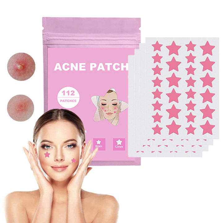 112 PCS/SET Pimple Patch Acne Colorful Invisible Acne Removal Skin Care ...