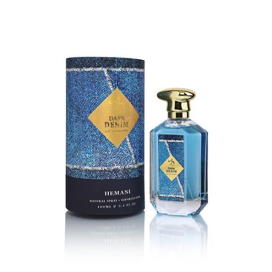 𝗛𝗘𝗠𝗔𝗡𝗜 𝗟𝗜𝗩𝗘 𝗡𝗔𝗧𝗨𝗥𝗔𝗟 - DARK DENIM PERFUME 100ML | Daraz.pk