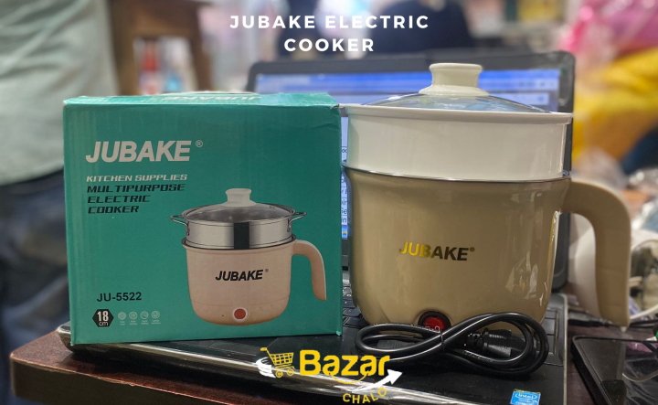 JUBAKE Electric Multifunction JU-5511 Hot Pot Cooker, Steamer & Kettle ...