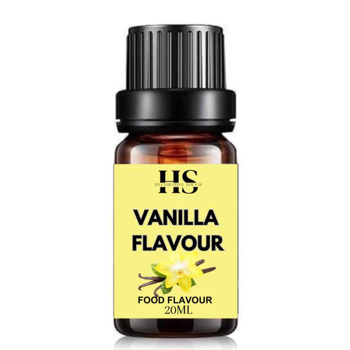 Vanilla food flavour - 100% original - Volume : 20ml. | Daraz.pk
