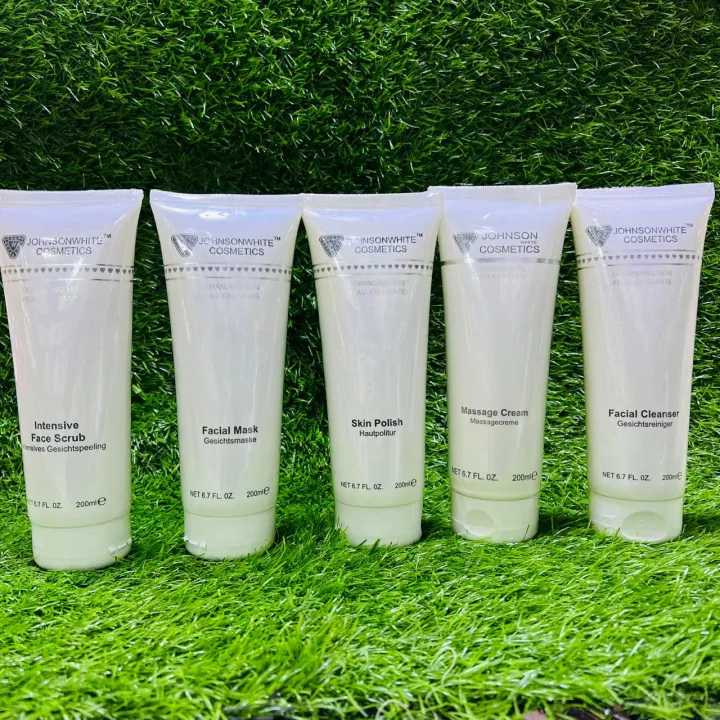 Johnson whitening Facial Kit 5pcs Set 200ml | Daraz.pk