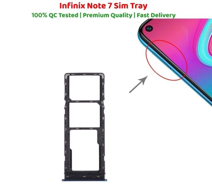 infinix NOTE 7 sim tray | Daraz.pk