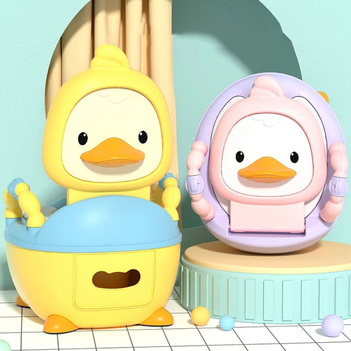 Imported Children's Pot Soft Baby Potty Plastic Road Pot Infant Potty ...