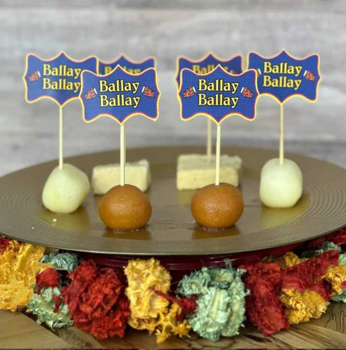 Customize Baat Pakki Mithai Cupcake Toppers Pack of 10 Topper for ...