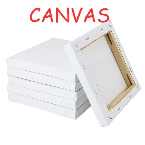 Canvas 6x6 - 6 X 6 Inches Primed Canvas Boards For Painting - Canvas ...