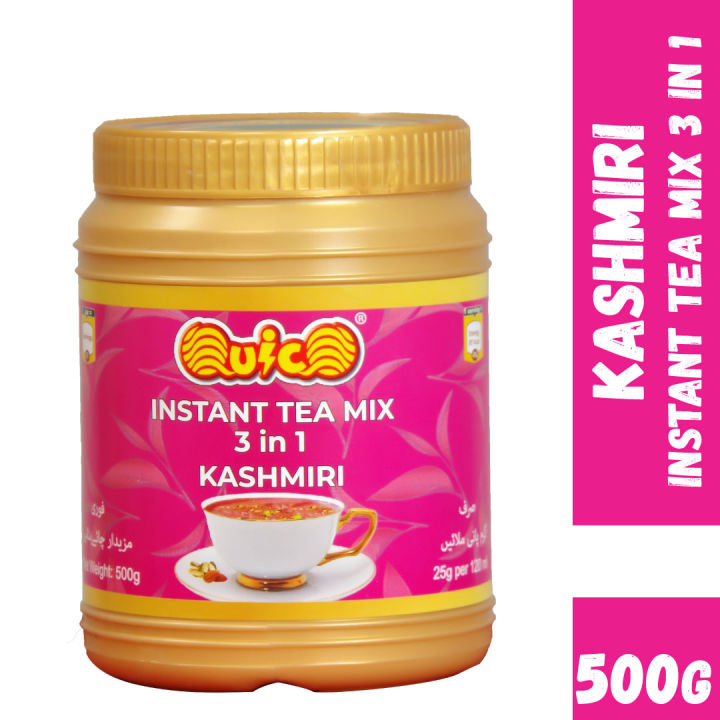 QuicQ Instant Tea Mix 3 in 1 – Kashmiri Chai – 500g | Daraz.pk