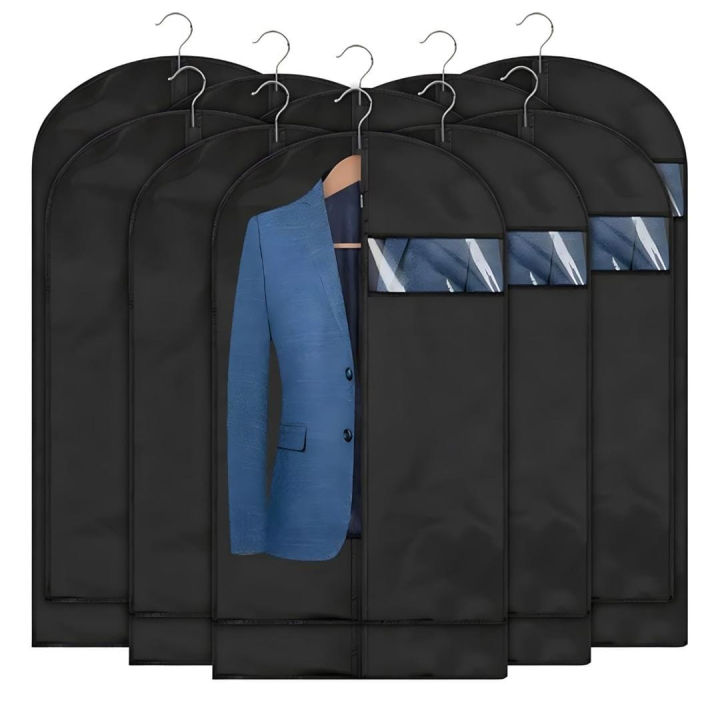 Men's Coat and Suit Cover - Foldable Organizer with Zipper Closure ...