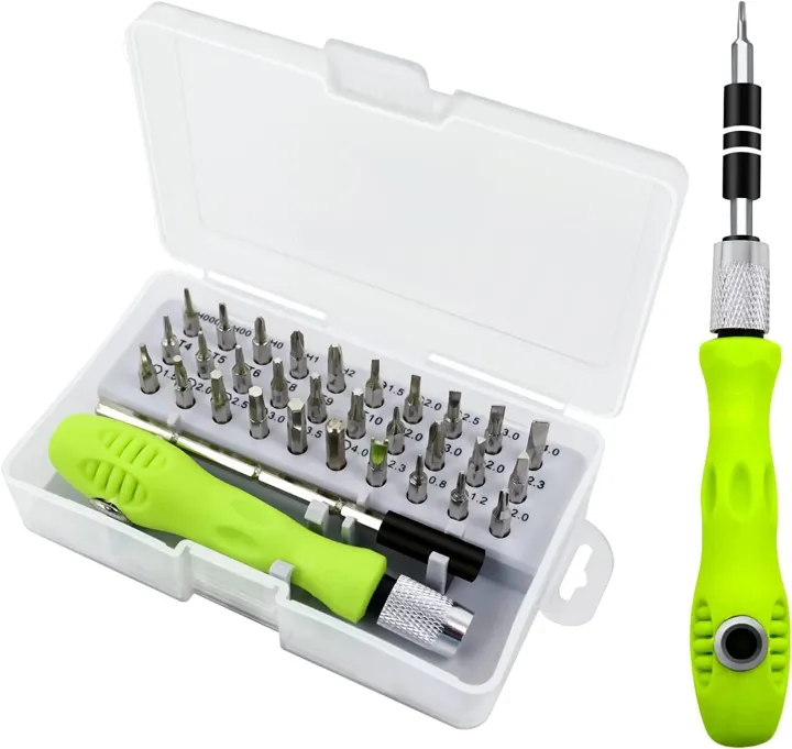 32-in-1 Mini Screwdrivers Set with Case, Precision Screwdriver Kit, 32 ...