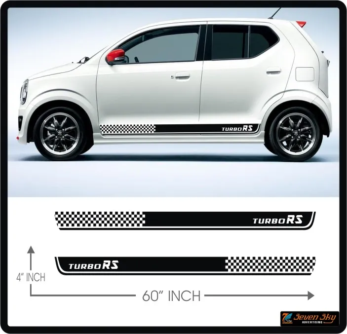 Car Side Body Stickers WAGON R Buddy Van Mini Car Hybrid Car Sports Car ...