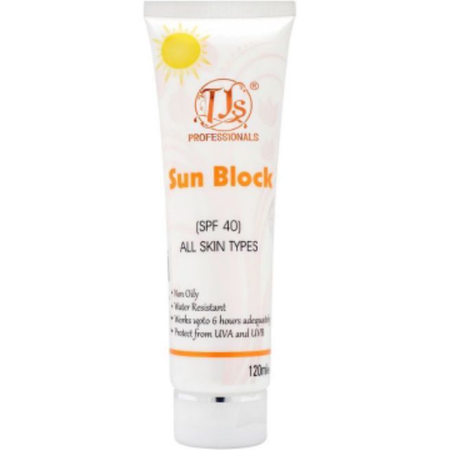 TJS Professionals Sun Block,(SPF 40) All Skin Types, | Daraz.pk