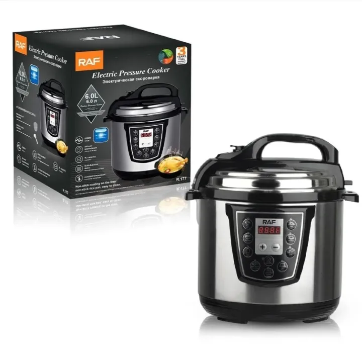 RAF 6L Electric Pressure Cooker R-177 Big Capacity High Temperature ...