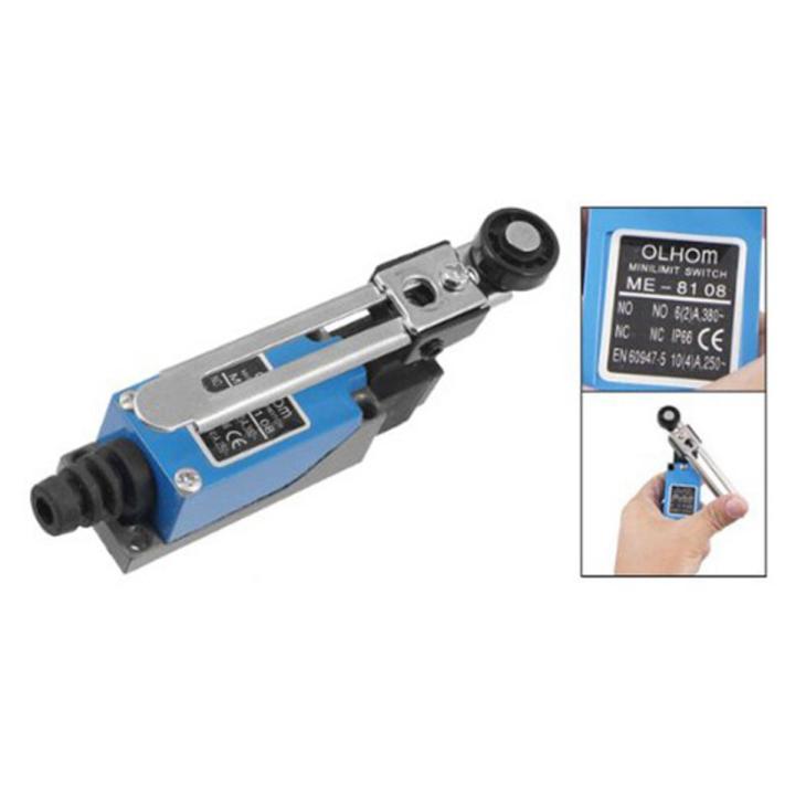 FLYEER ME-8108 Momentary Rotary Adjustable Roller Lever Arm Limit Switch | Daraz.pk