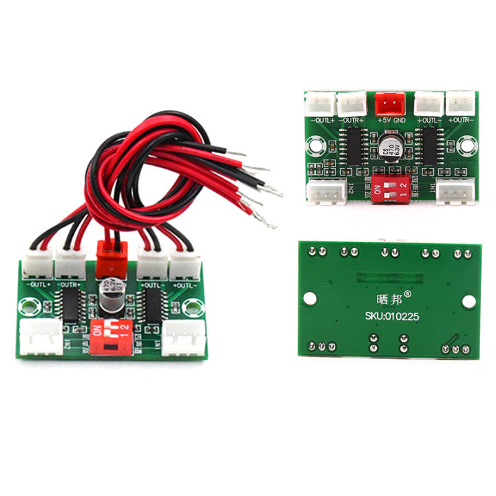 Mini PAM8403 Digital Audio Amplifier Board 4 Channels 3W*4 DC 5V Stereo ...