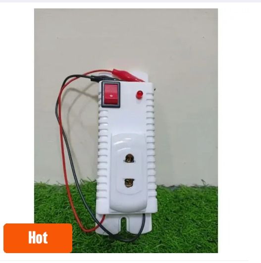 DC 12V to 220v mini ups- 30w inverter for wifi device, mobile charger ...