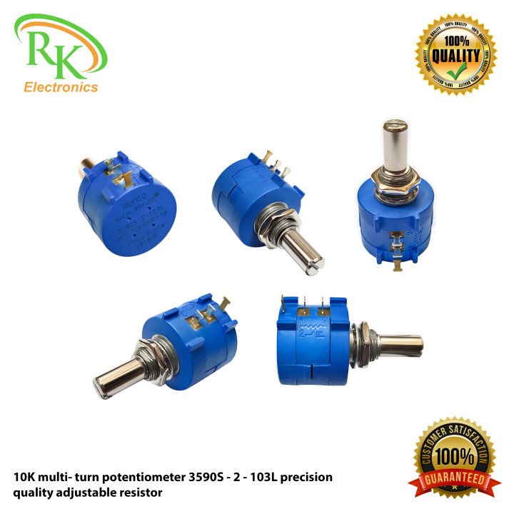 1 Pcs 10K Multi-turn potentiometer 10K 3590S - 2 - 103L precision ...