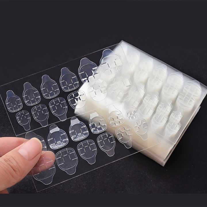 Wearable False Nail Jelly Glue Double-Sided Paste Removable High ...