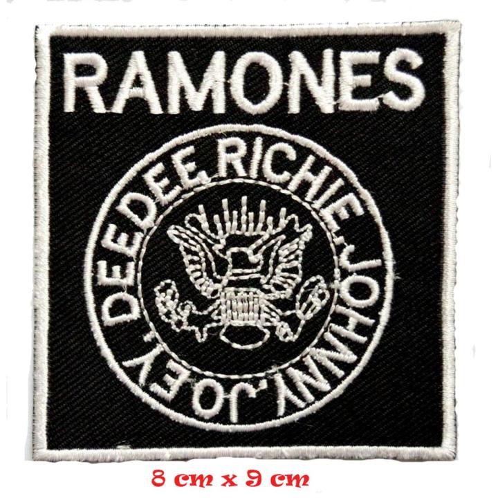 Ramones American Punk Rock Band Sew on Iron on Embroidered Patch#750 ...