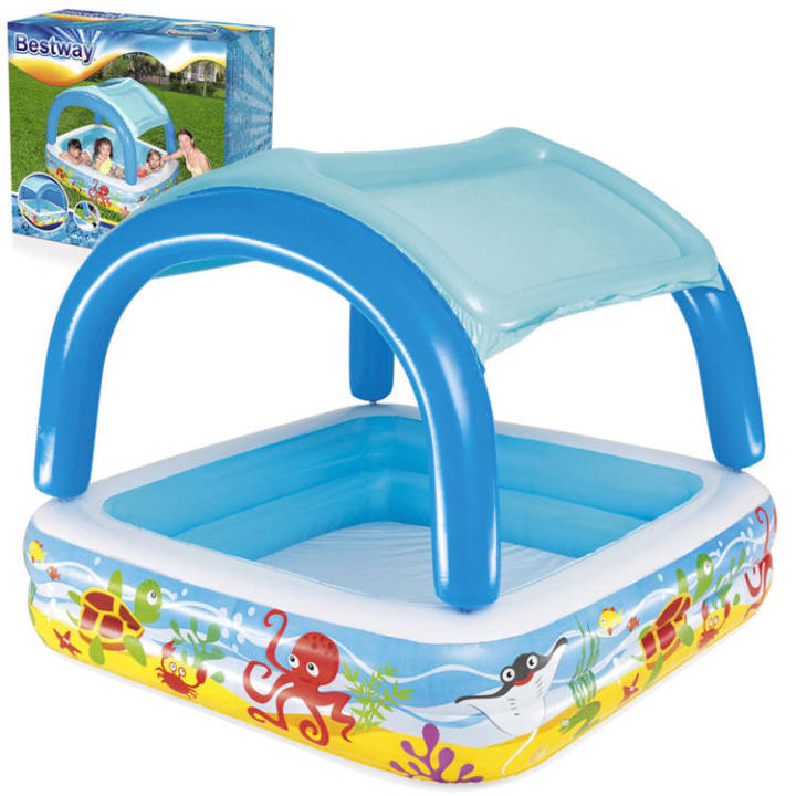 Bestway 52192 Canopy Inflatable Kids Paddling Pool | Daraz.pk
