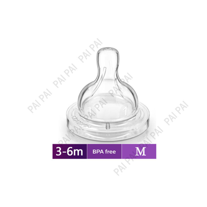 For Philips Avent Classic Wide Nipple Teat Feed BPA-free Pacifier Safe ...