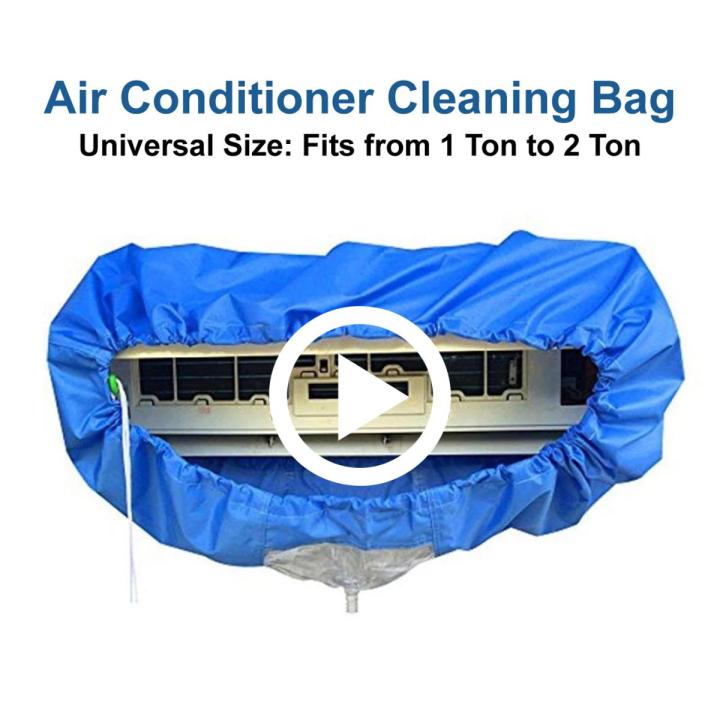 Imported AC Service Cover Split Air Conditioner Washing Cleaning Bag AC ...