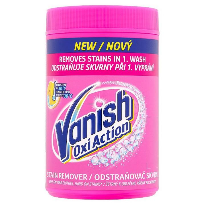 VANISH WASHING POWDER OXI STAIN REMOVER PINK 625 GM | Daraz.pk
