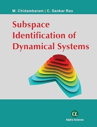 SUBSPACE IDENTIFICATION OF DYNAMICAL SYSTEMS (HB) | Daraz.pk