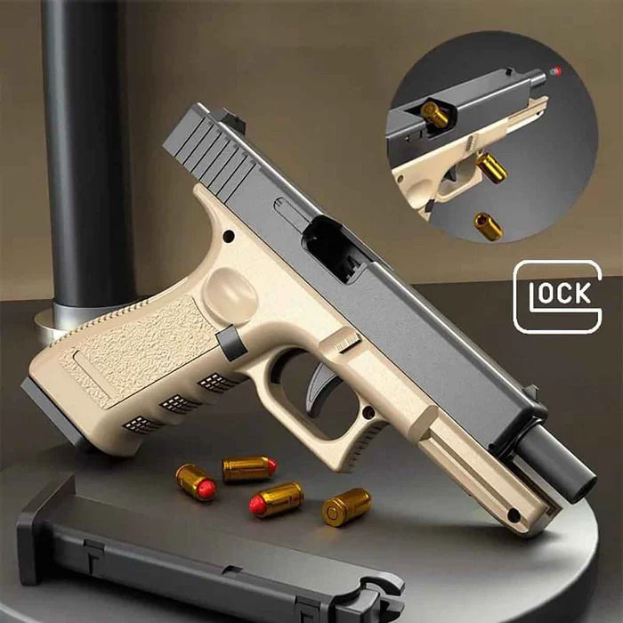 Automatic Shell Ejection Unique Gun Toy Darazpk 0506