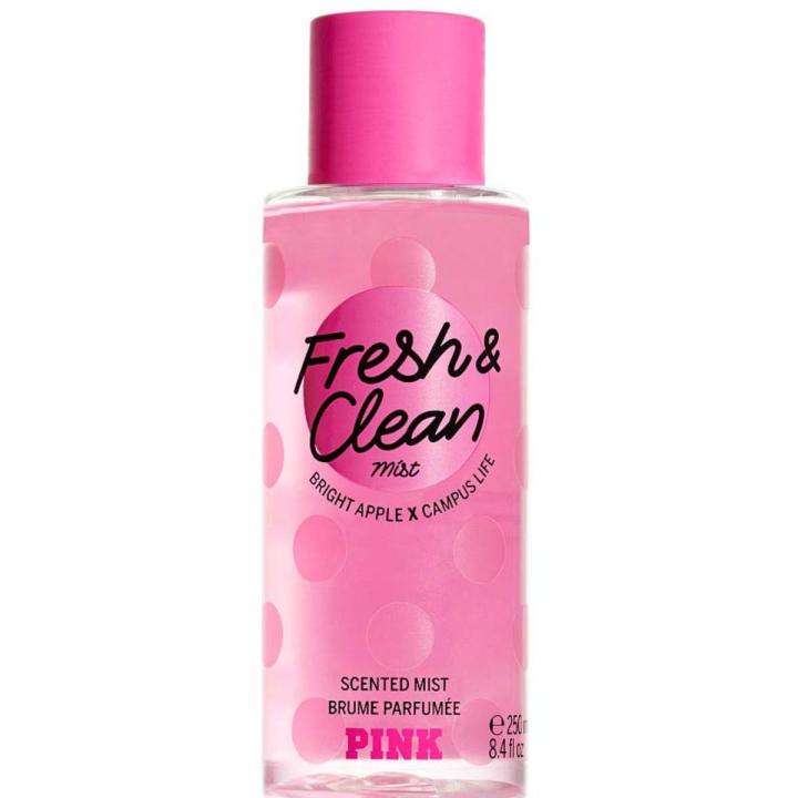 Victoria's Secret PINK FRESH & CLEAN Body Splash Mist 250ML | Daraz.pk