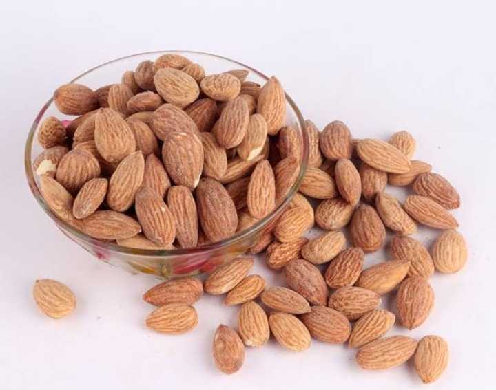 100 Gms Roasted Almonds/ Roasted Badam / Salted Roasted Almonds/ Salted ...