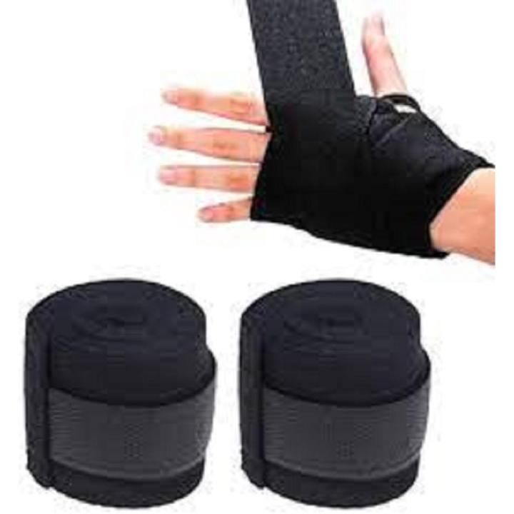 Premium Gym Wrist Wraps Patti Pair of Wraps Bandage with 5 Meter Men 2 ...