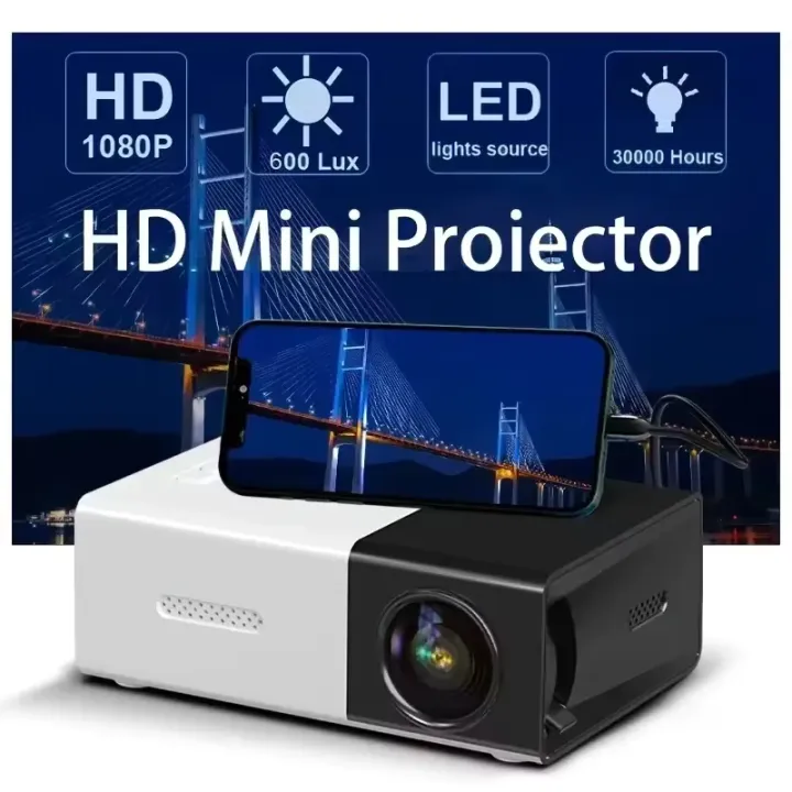 YG300 Mini Projector Portable Projector | Mini projector | HDMI, USB ...
